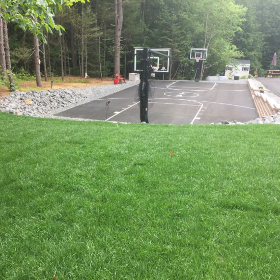 Residential Basketball Court and Custom Patio, Wells - Ramsdell ...